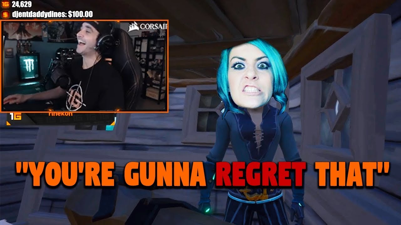 Summit Makes Gamer Girl Rage While Raiding Her Ship! - YouTube