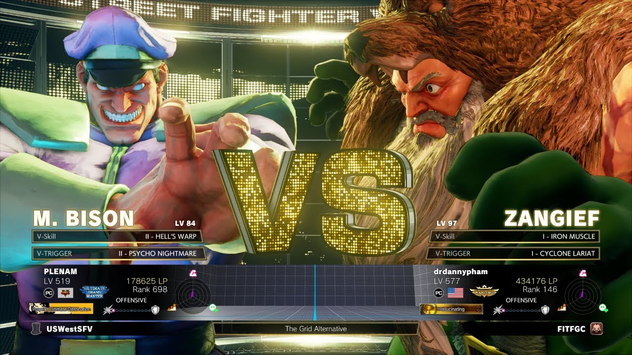 SFV Champion Edition 🔥 PLENAM (M.Bison) Vs drdannypham (Zangief) 🔥 ...