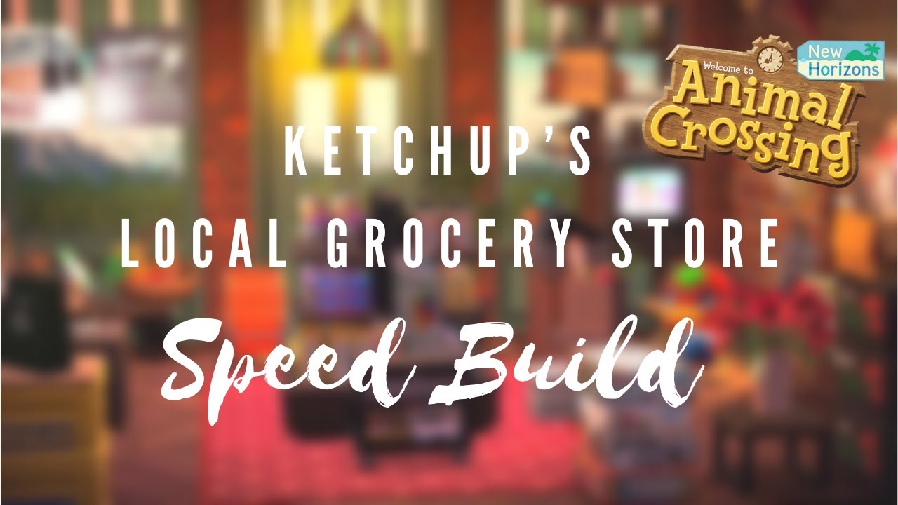 ACNH x HHP】Local Grocery Store Speed build - YouTube
