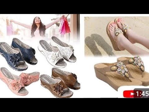 #SIMPLE FOOTWEAR SLIPPERS DESIGN// TRENDY FASHION SUBSCRIBE MY CHANNEL ...