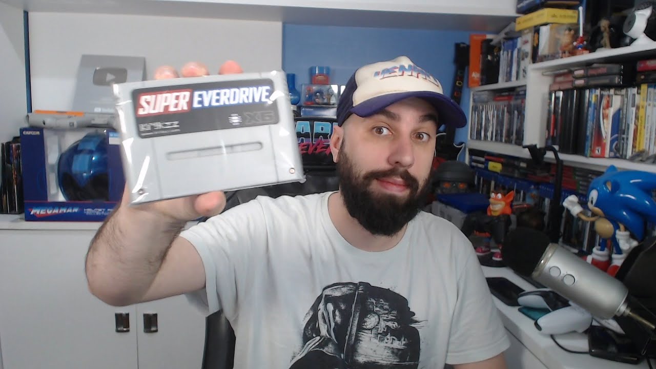 Snes Everdrive X6 Unboxing e Review! Vários jogos de Super Nintendo ...