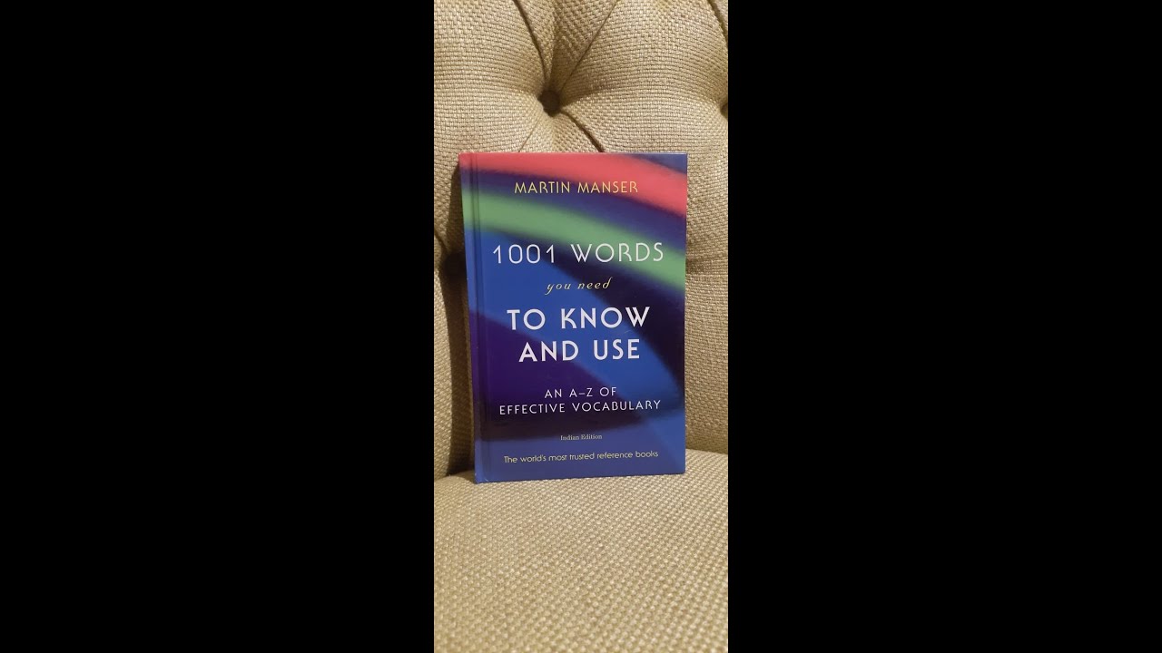 Oxford book review | Vocabulary words | To know and use | 1001 words ...