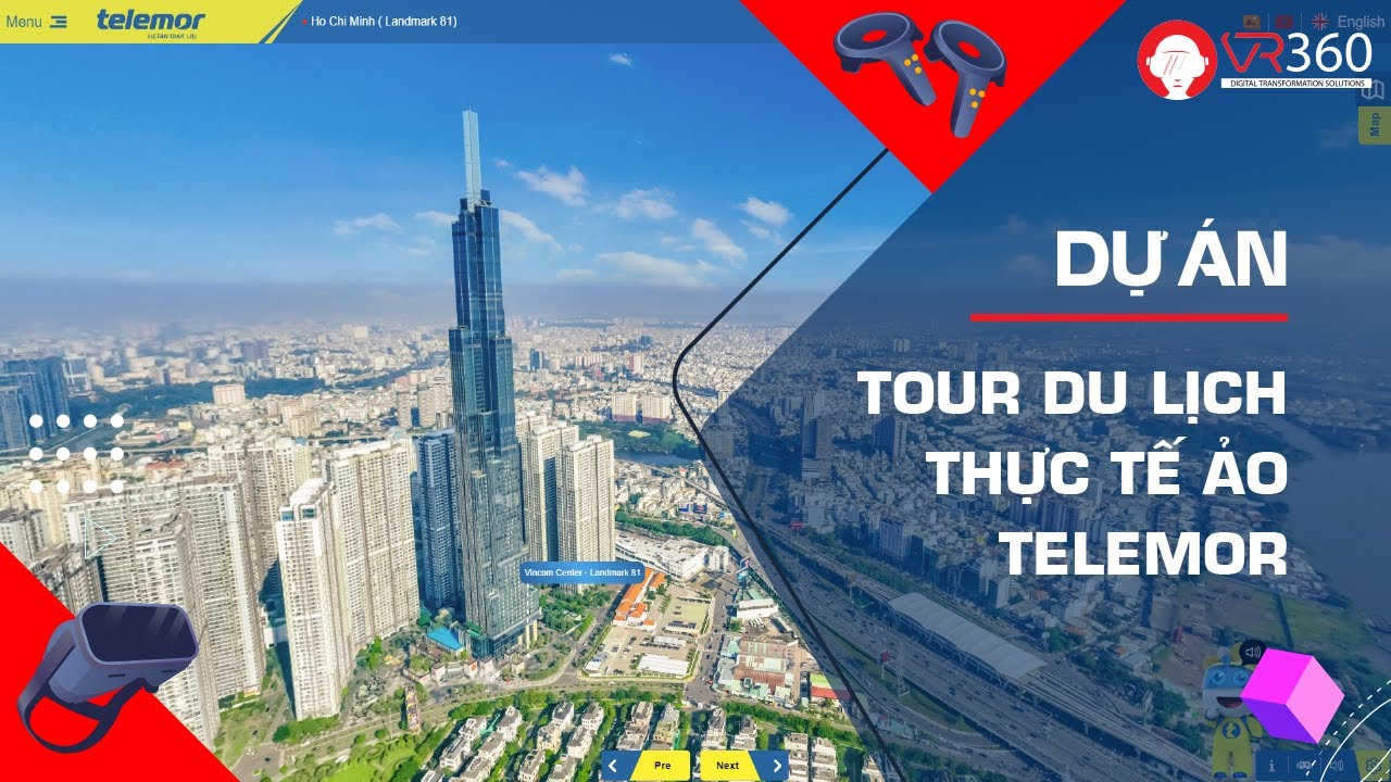 DỰ ÁN | TOUR DU LỊCH THỰC TẾ ẢO TELEMOR - YouTube