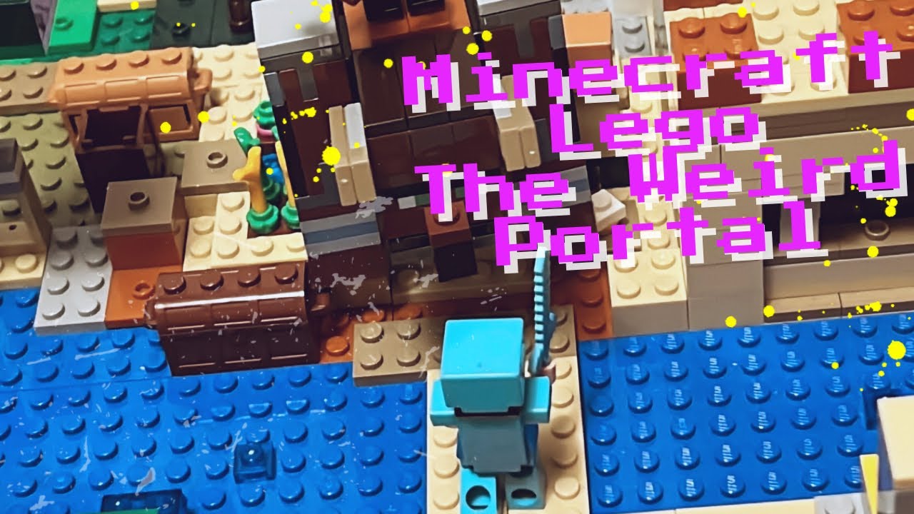 Minecraft Lego Stop Motion - “The Weird Portal” - YouTube