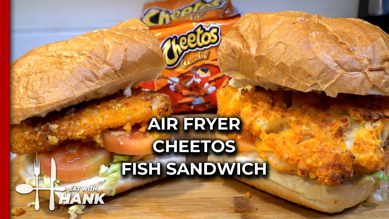 Air Fryer Cheetos Fish Sandwich - YouTube