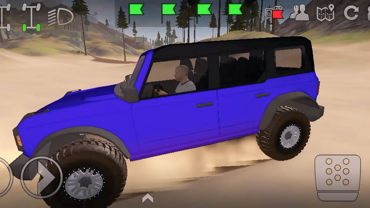 Extreme US Blue hummer mud Crawler Rocks driving offroad Outlaws ...