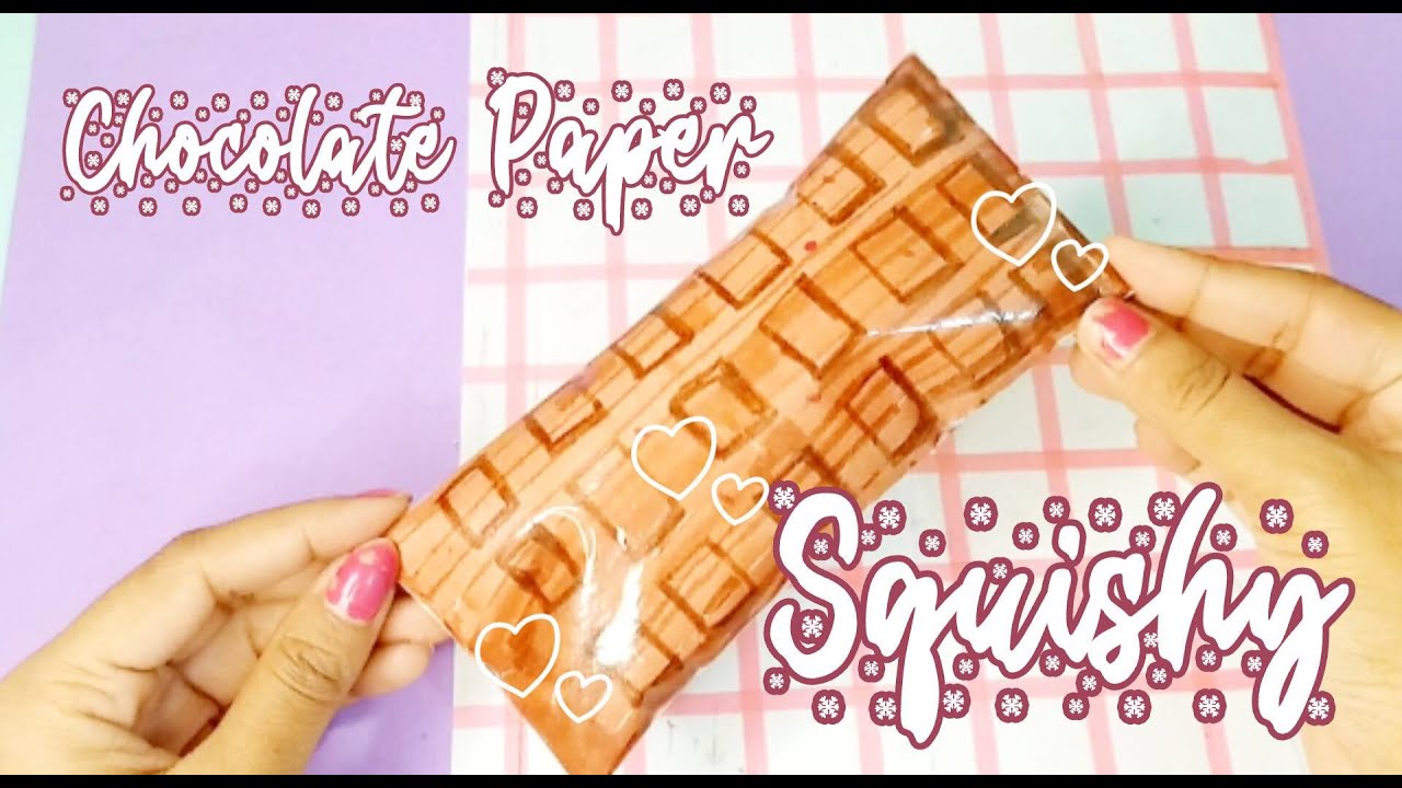 Paper Squishy Chocolate 🍫 | Paper Squishy | Paper Craft - YouTube
