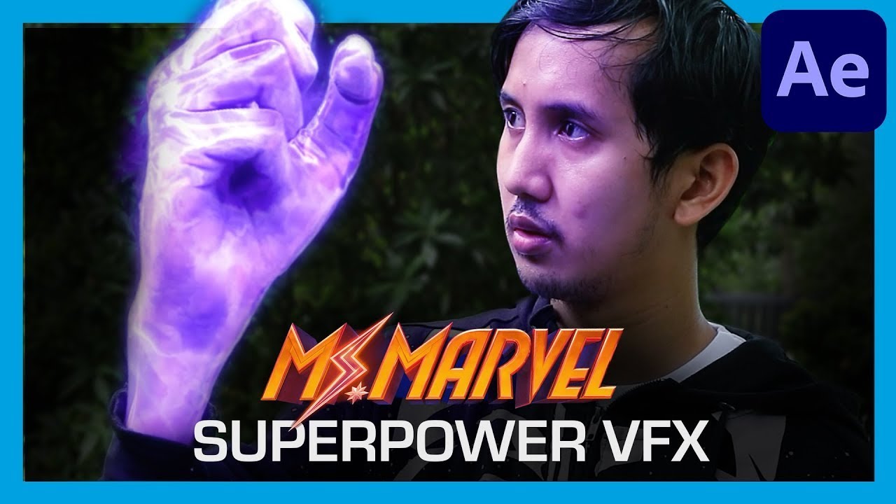 Ms Marvel After Effects Tutorial - How To Create Ms Marvel Super Power VFX - YouTube