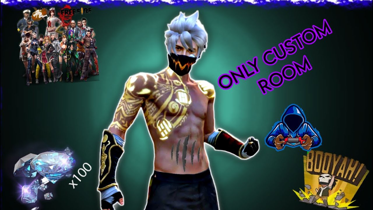 COME BACK PS RIDER FF 😈4v4 Custom Room - YouTube