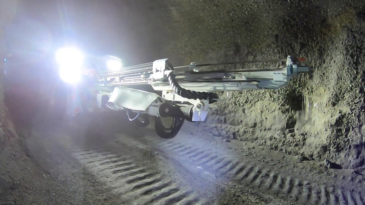Mine Master underground drilling rig Face Master 1.7D in Czukotka_2020 ...
