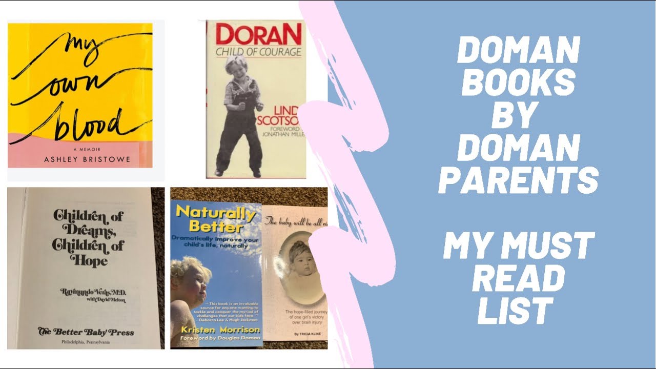 Our Doman Journey: MUST READ BOOKS(Not Your Usual List) - YouTube