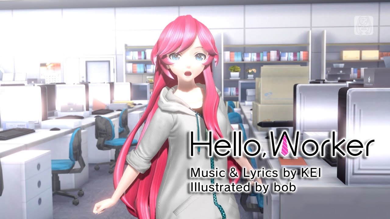 Project DIVA x MMD 】 Hello, Worker | Camera + Facials DL - YouTube