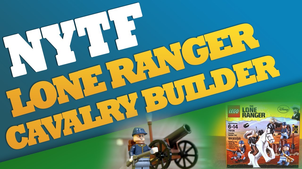 LEGO Lone Ranger 79106 Cavalry Builder Set - NYTF Images - YouTube