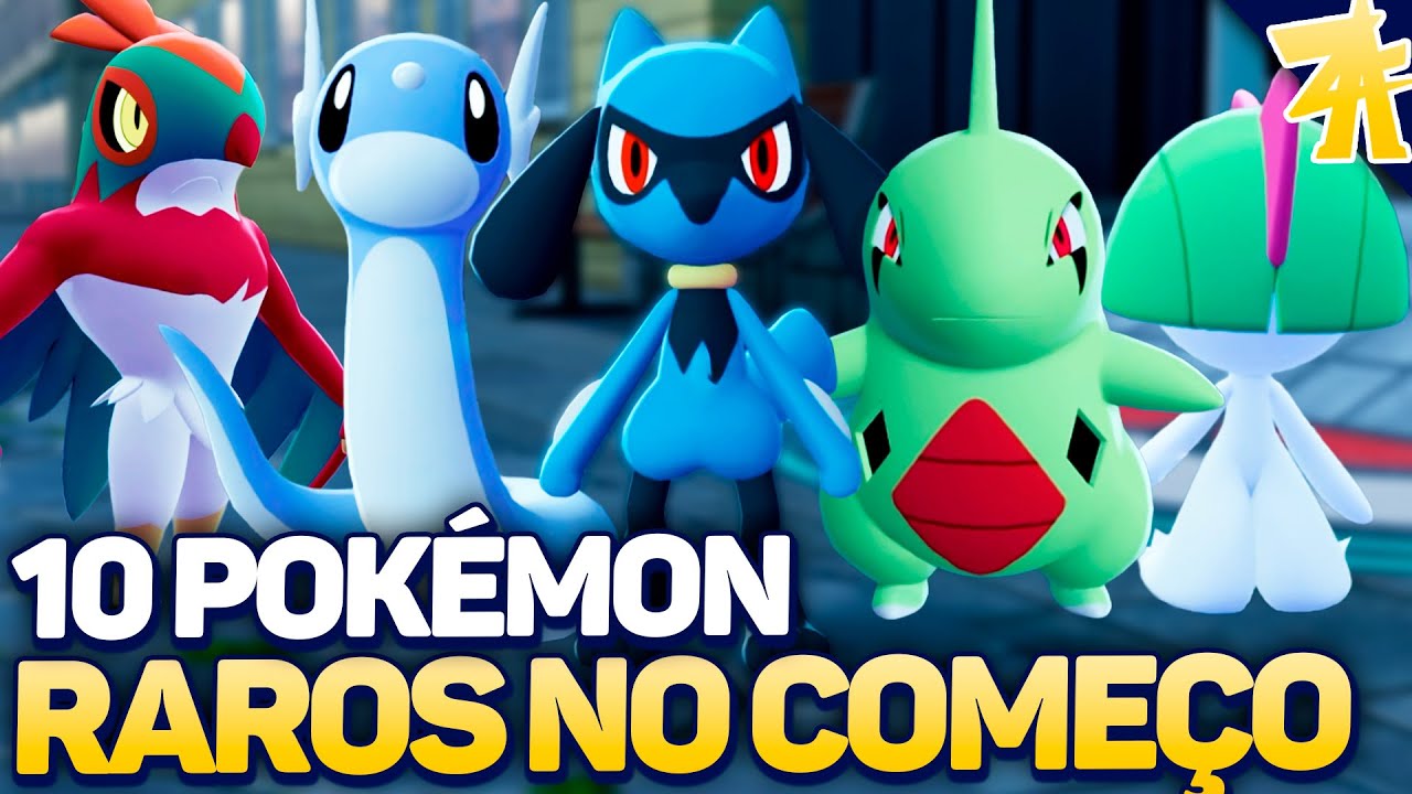COMO CAPTURAR ESSES 10 POKÉMON RAROS NO INÍCIO de Pokémon Legends Z-A ...
