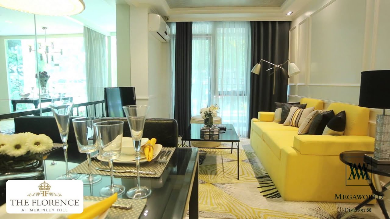The Florence at McKinley Hill - 43sqm 1Bedroom w balcony model unit AVP ...
