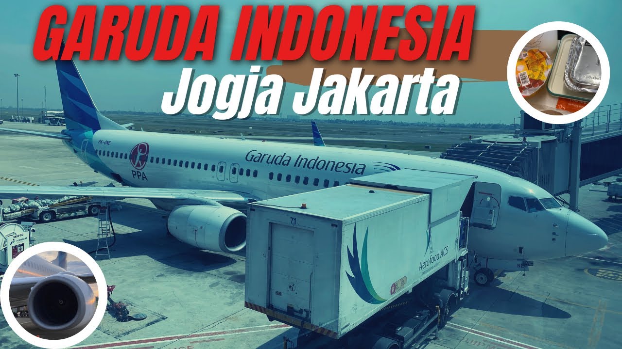 Pelayanan Mantap !! Garuda Indonesia GA205 Jogja-Jakarta - YouTube