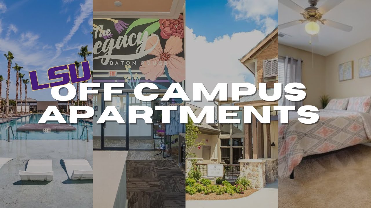LSU OFF CAMPUS APARTMENT TOUR - YouTube