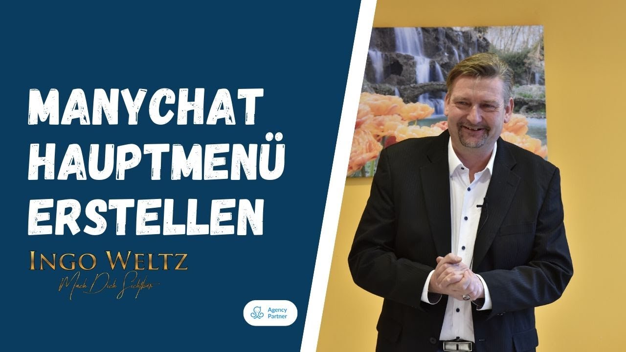 Manychat Main Menu Deutsch - dein globales Menü für deinen #Manychat # ...