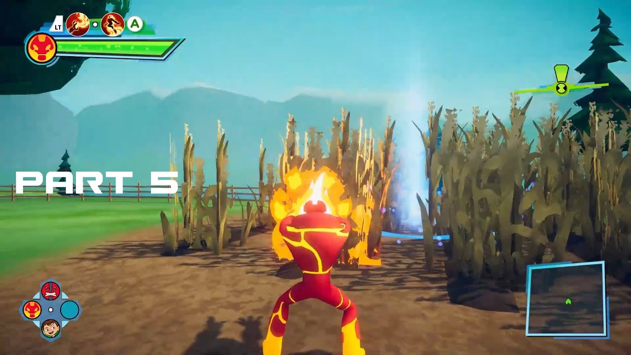 Ben 10: Power Trip Gameplay Part 5 - Grashugel Side Missions - YouTube