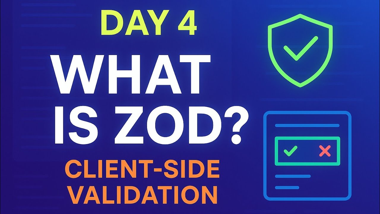 Validation Env & Emails in express.js using Zod - YouTube