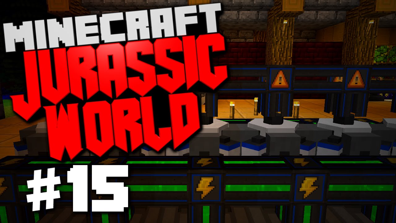 Jurassic World | Minecraft Rexxit Modpack #15 "Stegosaurus, Ethylene ...
