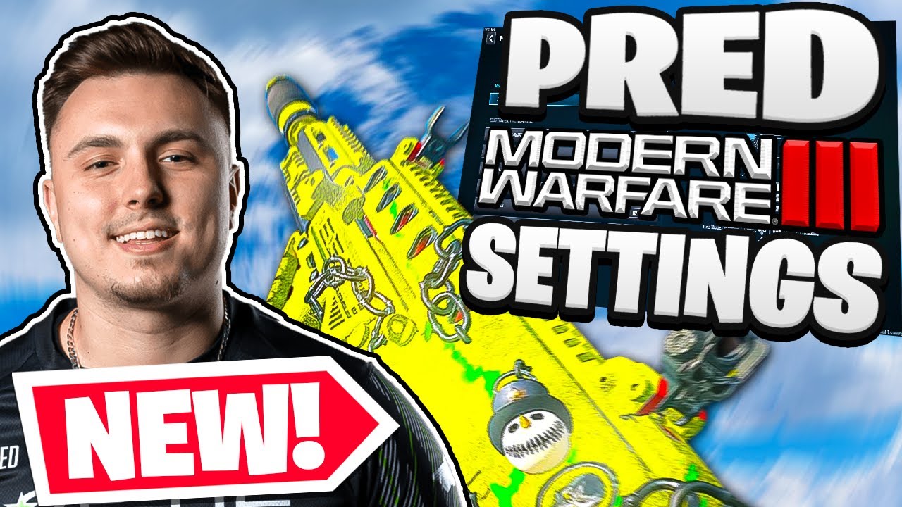 Trying OPTIC PRED's NEW MW3 Controller Settings! - MW3 Best Pro Controller Settings - YouTube