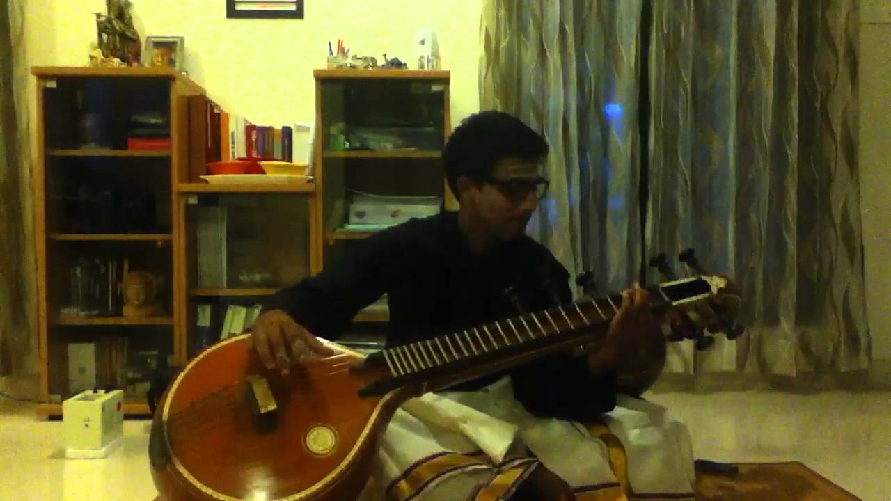 Smoke on the water cover D204 Indian instrument veena - YouTube