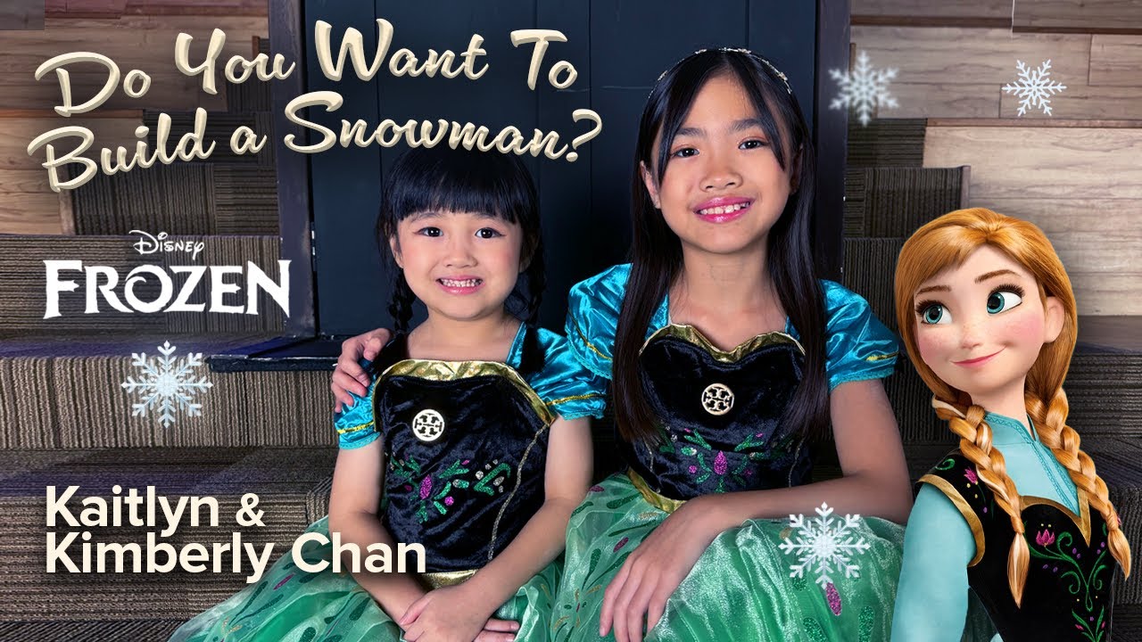 Do You Want to Build a Snowman? Kaitlyn & Kimberly Chan (The Drew Fam ...