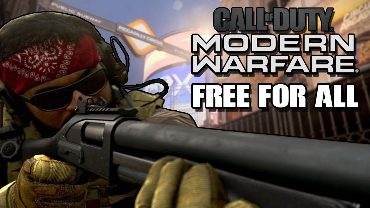 MY BEST FREE FOR ALL GAME EVER ON CALL OF DUTY MODERN WARFARE! - YouTube