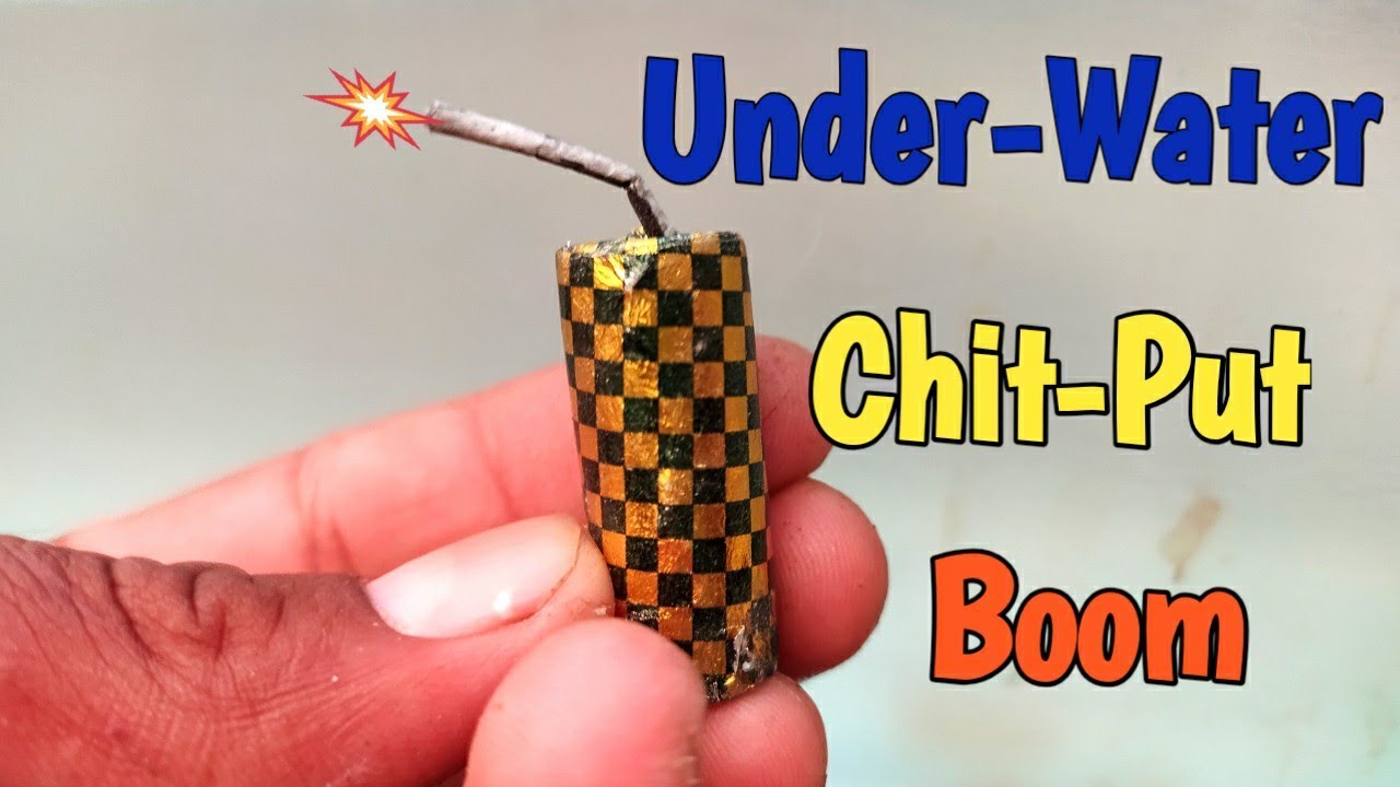 UNDERWATER CHIT-PUT BOOM | Diwali Crackers Testing 2020 | Diwali ...