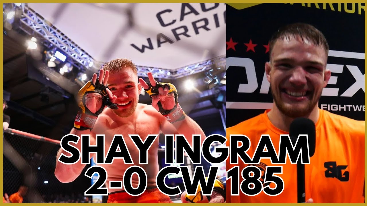 "I can strike, I can wrestle, I can grapple" Shay Ingram goes 2-0 in ...