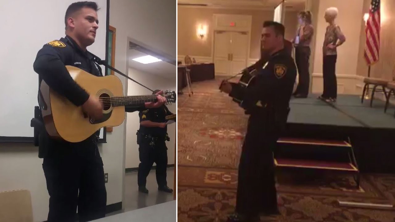 Meet the Singing Cop Who Sounds Just Like Johnny Cash - YouTube
