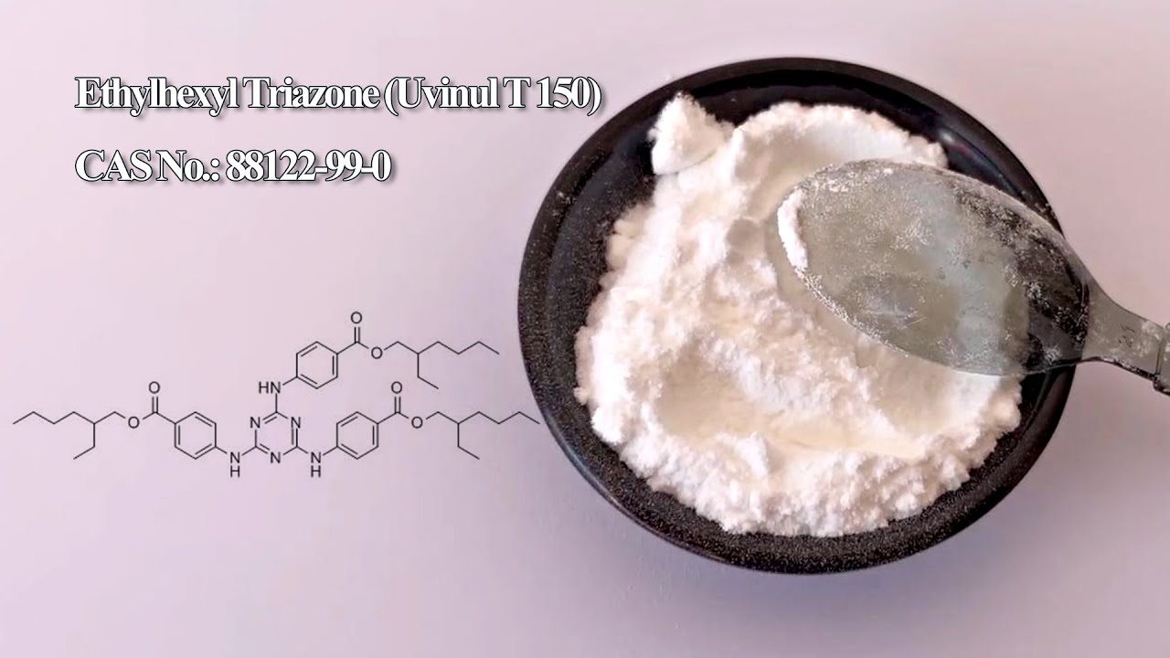 Ethylhexyl Triazone (Uvinul T 150), CAS No.: 88122-99-0 - YouTube