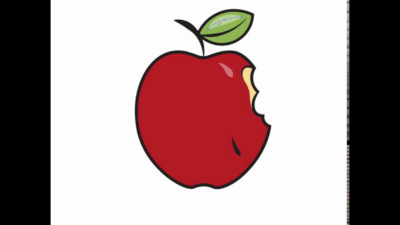 Apple. Animation. Stickers - YouTube