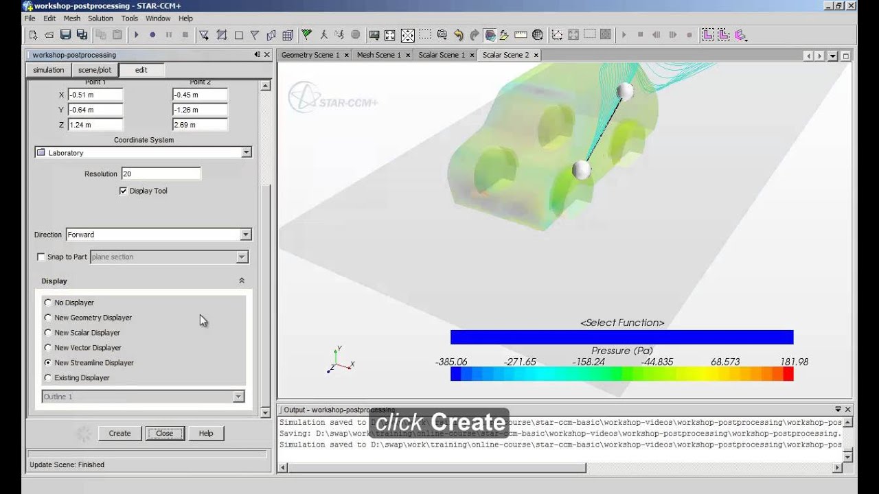 LearnCAx Tutorial - STAR CCM - Post processing Results - YouTube