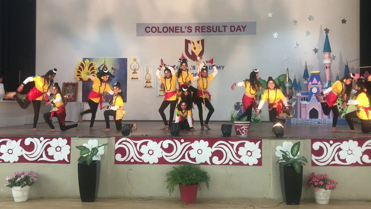 Colonel's Academy Global Shahjahanpur Shiv Stuti at Vividha Auditorium ...