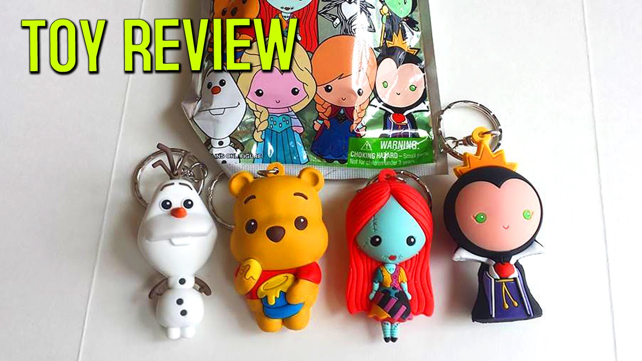 Disney Figural Keyring Series 2 - Blind Bag Opening / Toy Review - YouTube