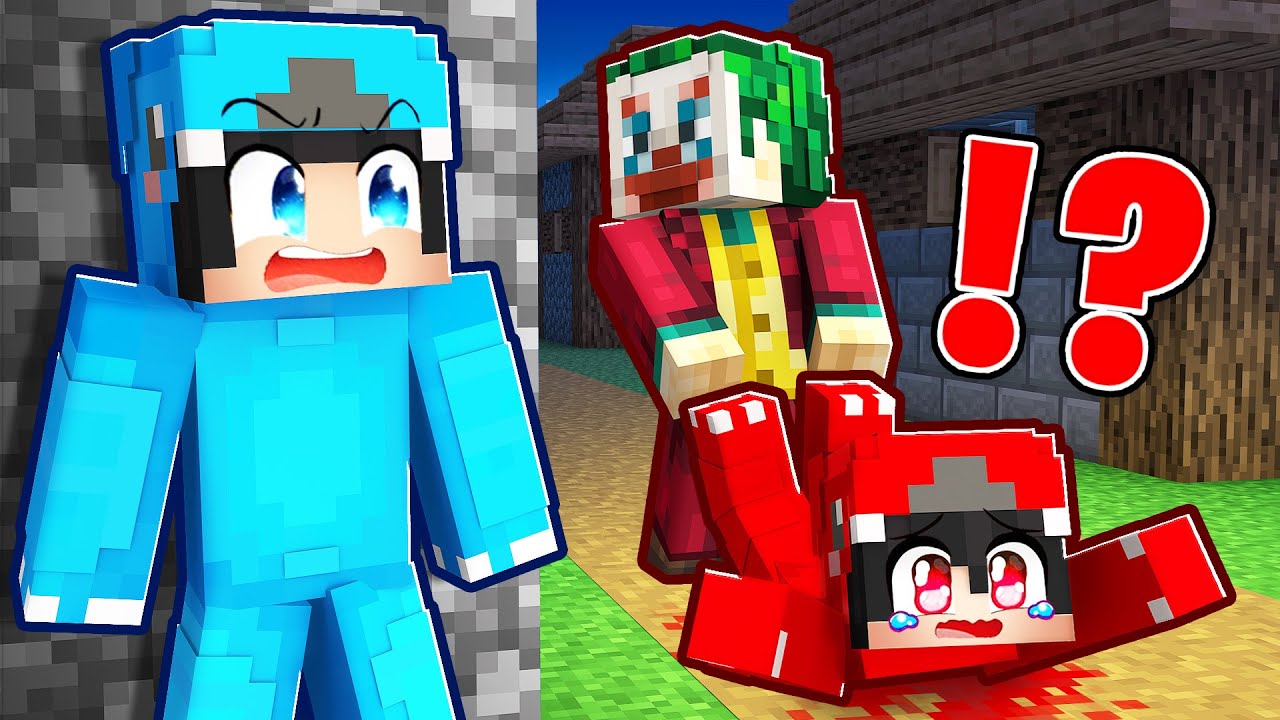 Omz And Roxy Got Trapped By Joker In Minecraft Parody Story Lily
