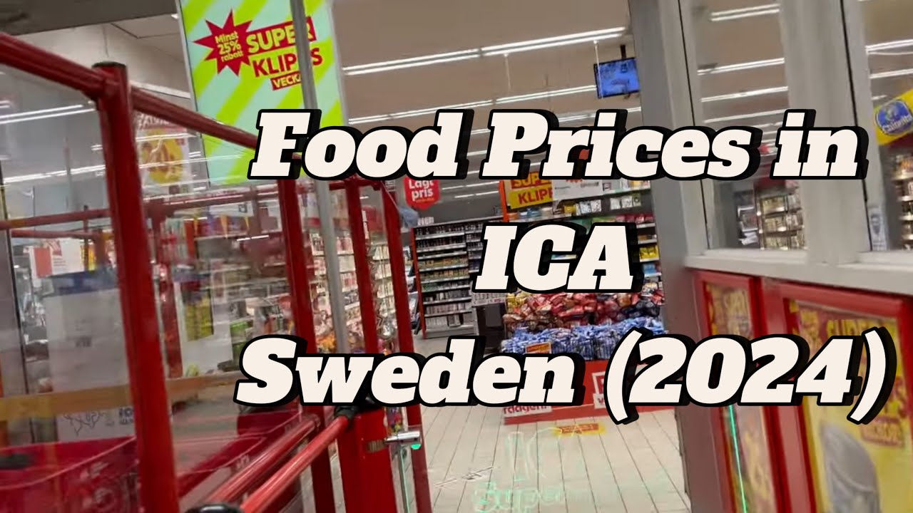 Grocery Shopping ICA Sweden (2024) - YouTube