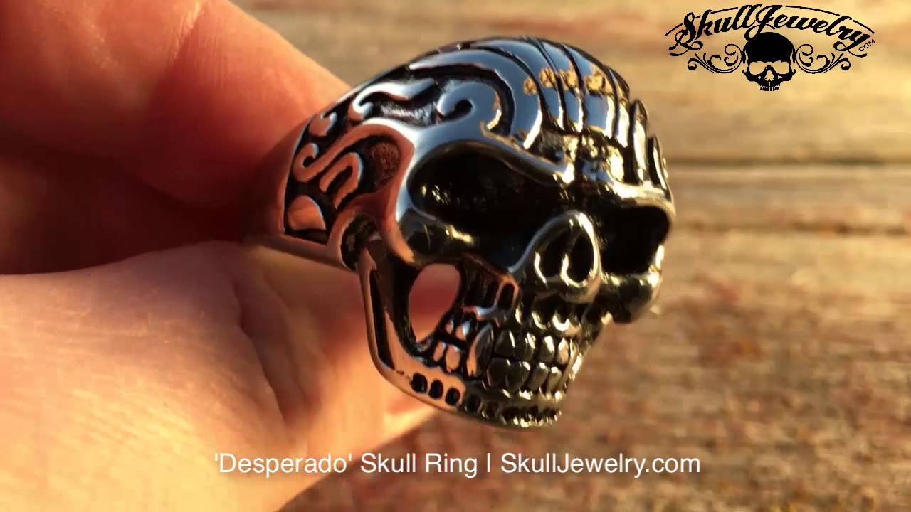 Desperado Skull Ring - YouTube