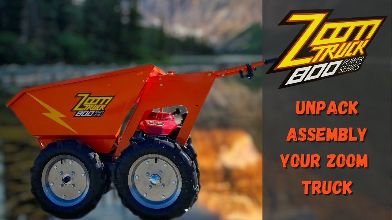 Unpack & Assembly Your Zoom Truck//#wheelbarrow - YouTube