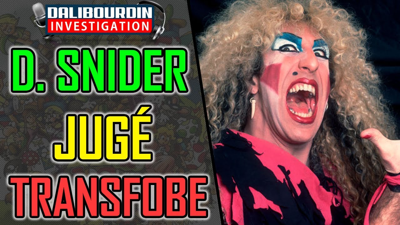 DEE SNIDER - TWISTED SISTER JUGÉE TRANSF0BE POUR AVOIR OSÉ CRITIQUE LE ...