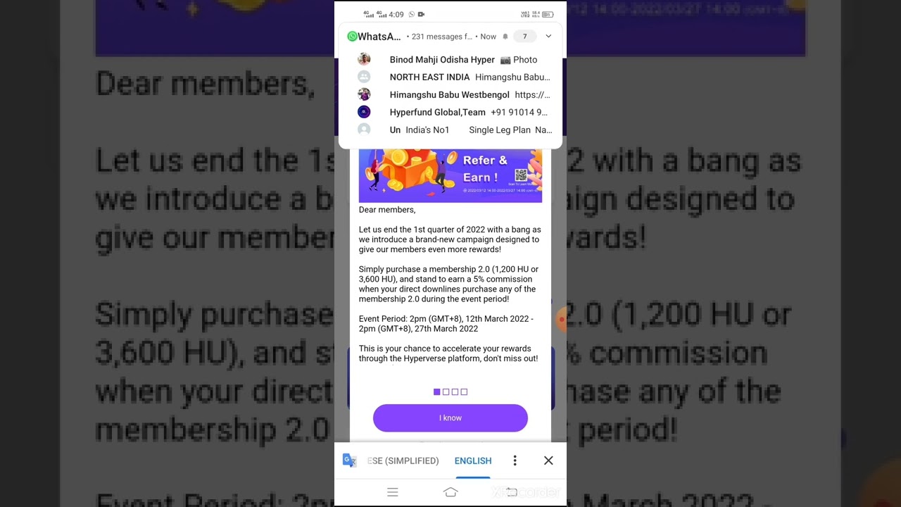 HYPER verse login process h5.thehyperverse.net - YouTube