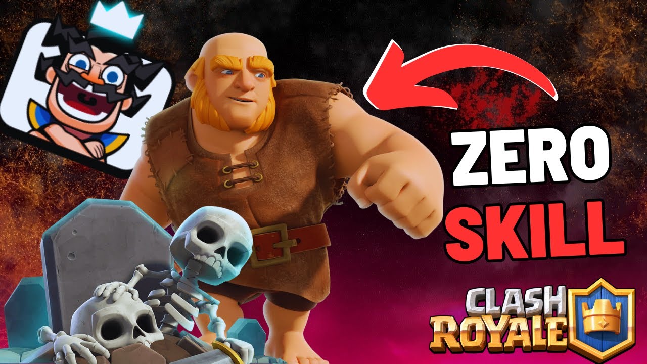 This Deck Requires *ZERO SKILL* To Dominate - Clash Royale - YouTube