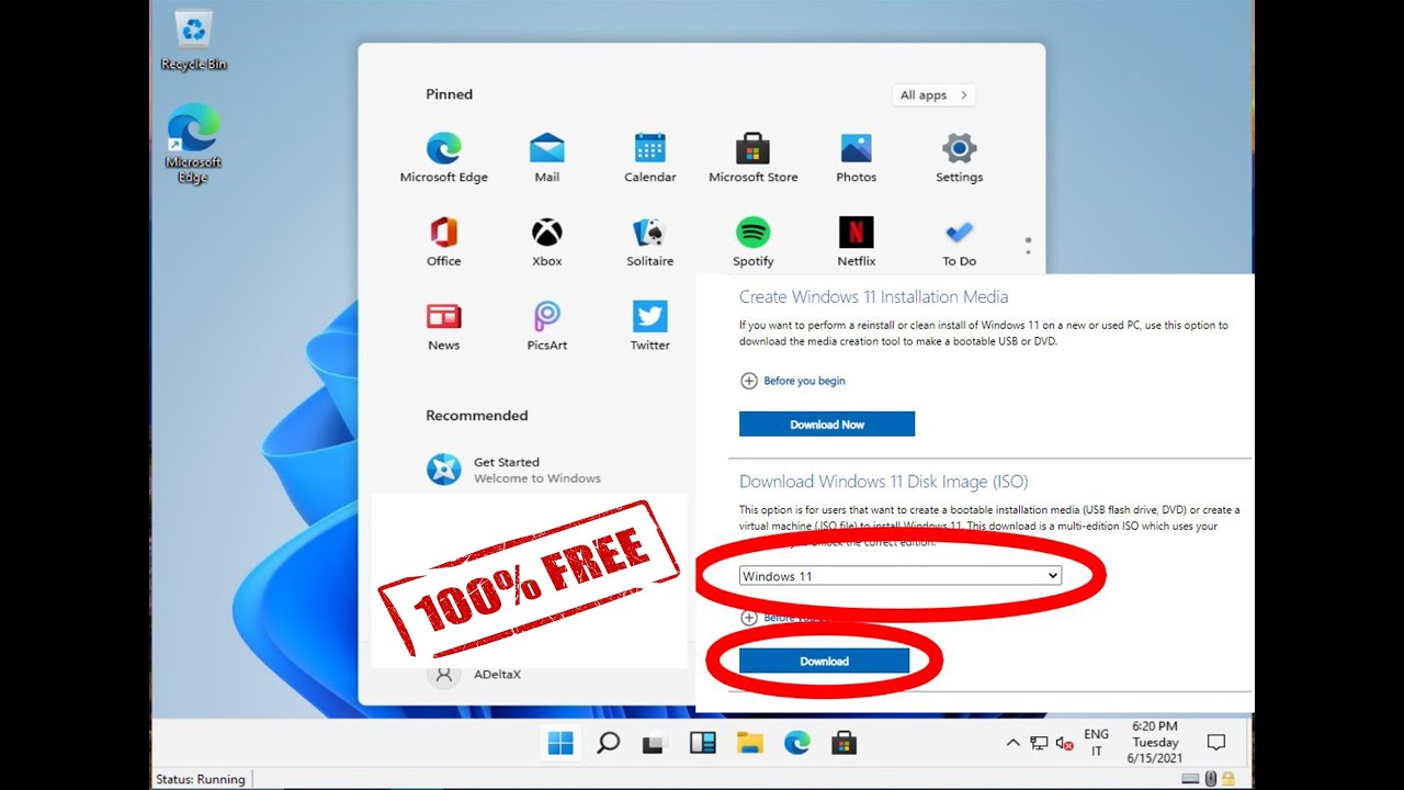 How to download window 11 free || How to download activated window 11 ...