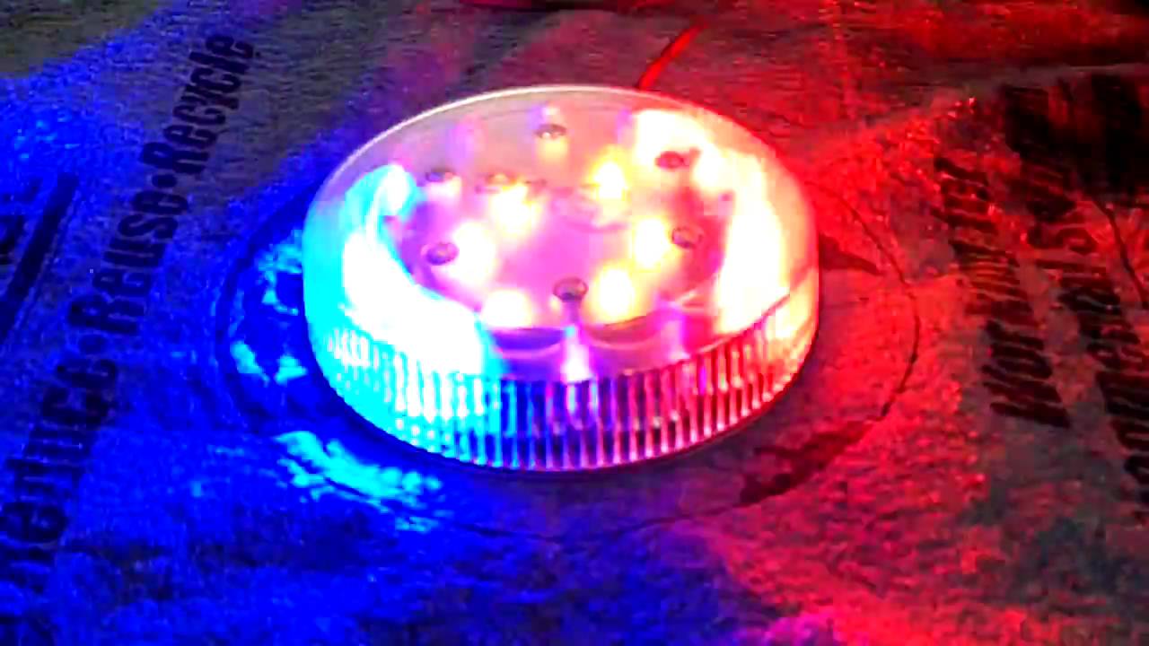 911EP 360 Star LED beacon - YouTube
