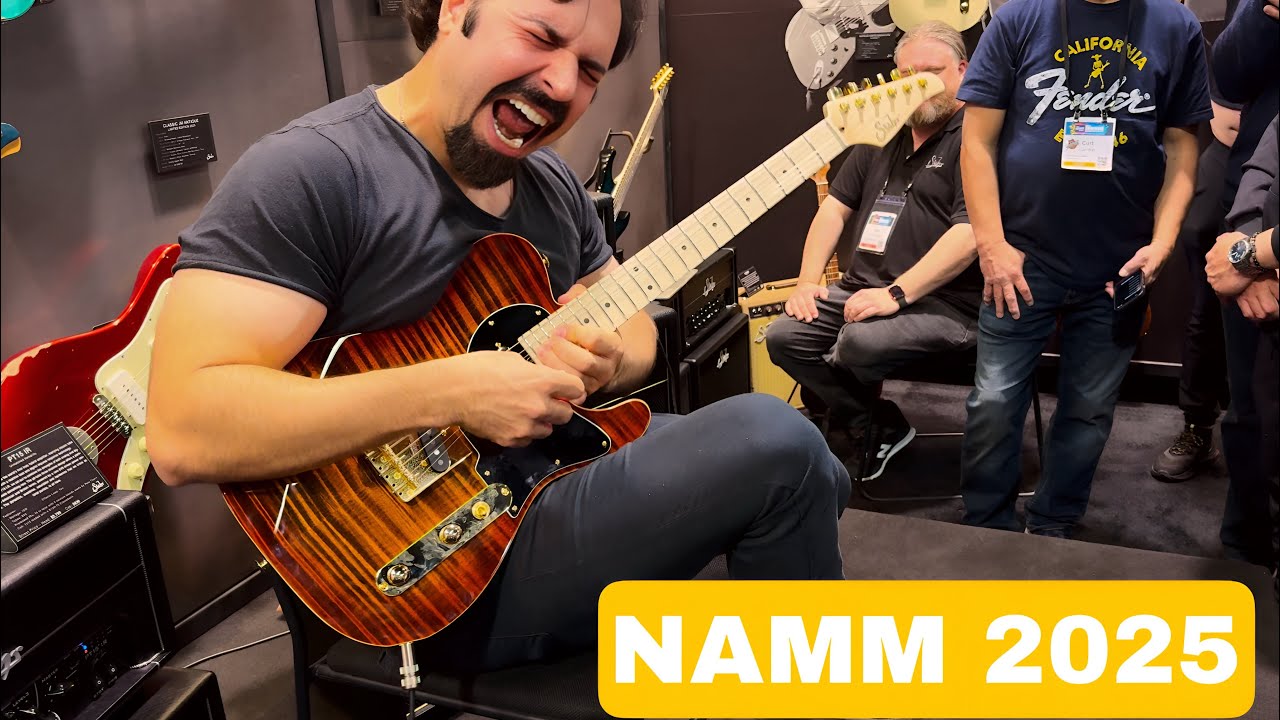 Andre Nieri ripping Brazillian Fusion at NAMM 2025! - YouTube