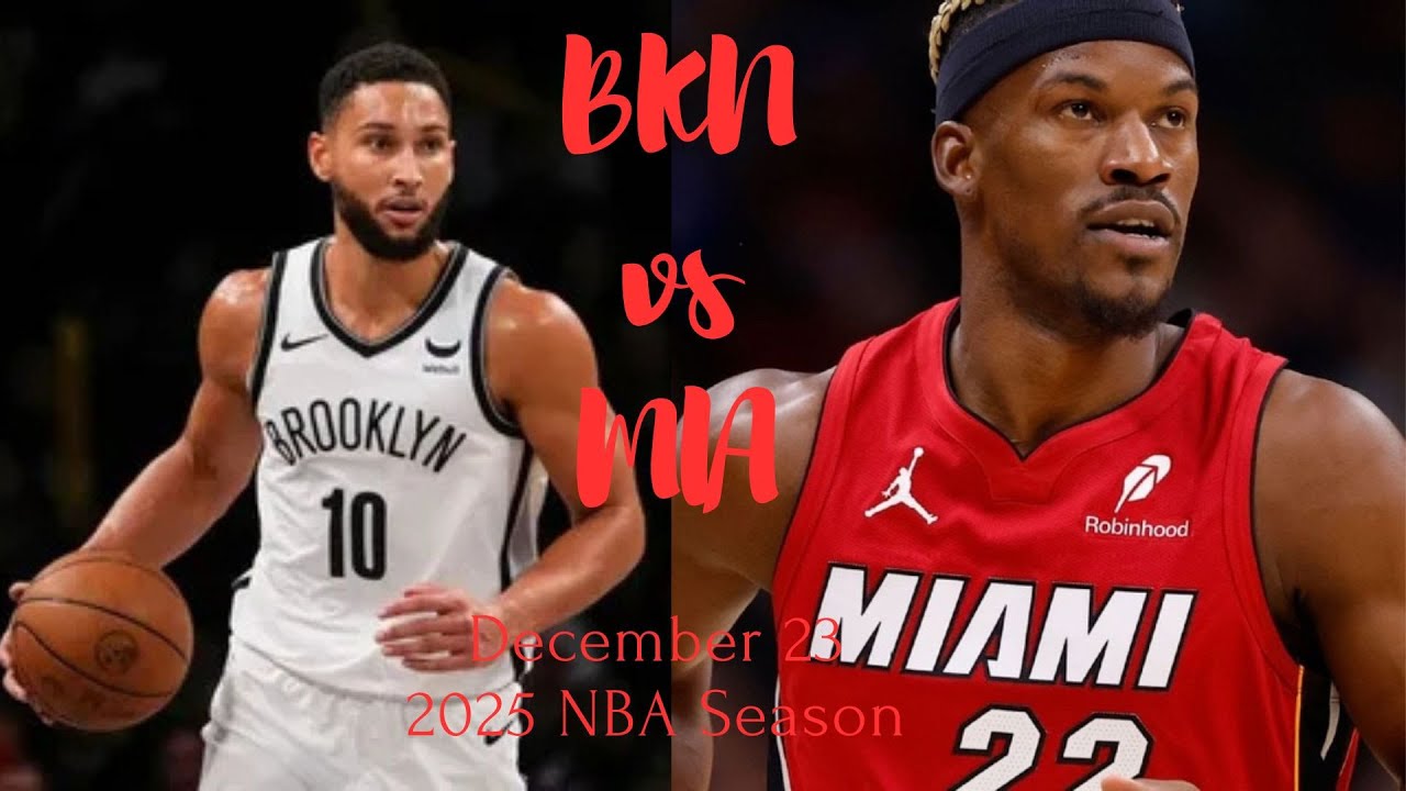 Brooklyn Nets vs Miami Heat Full Game Highlights | 23.12.2024 - YouTube