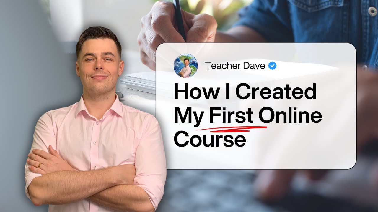 How I Created My First Online Course (A Step by Step Guide) - YouTube