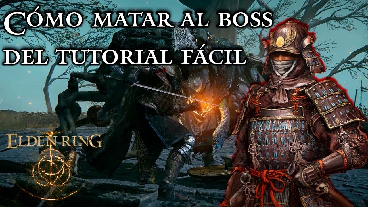ELDEN RING Cómo matar al Boss del Tutorial fácil - YouTube